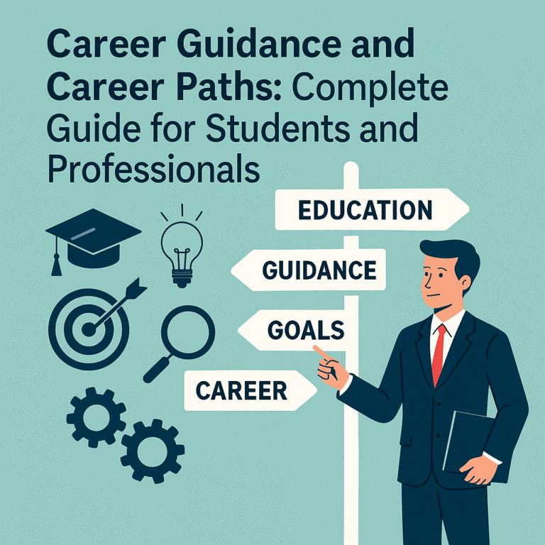 Career Guidance and Paths: Guide Students Professionals
